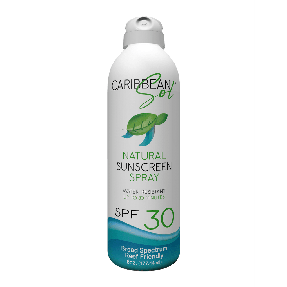 Caribbean Sol Natural Sunscreen Spray SPF 30 | Reef Safe – Caribbean ...